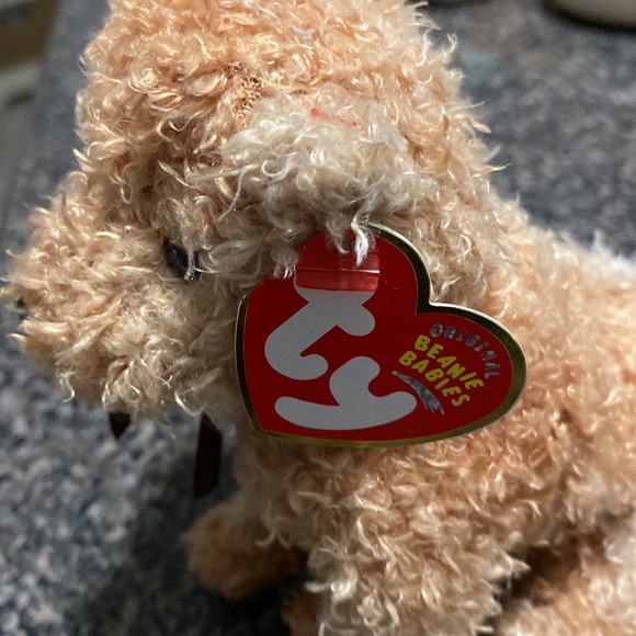 Ty | Toys | 53 Ty Beanie Babies Baby Scampy The Dog Fuzzy Pup Rare ...